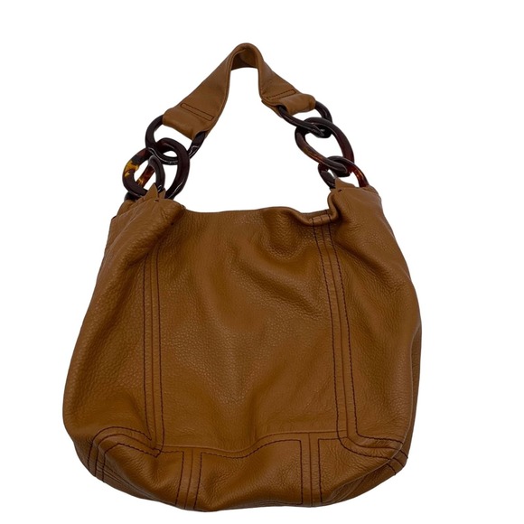 Kate Landry | Bags | Kate Landry Brown Leather And Tortoise Shell Purse ...